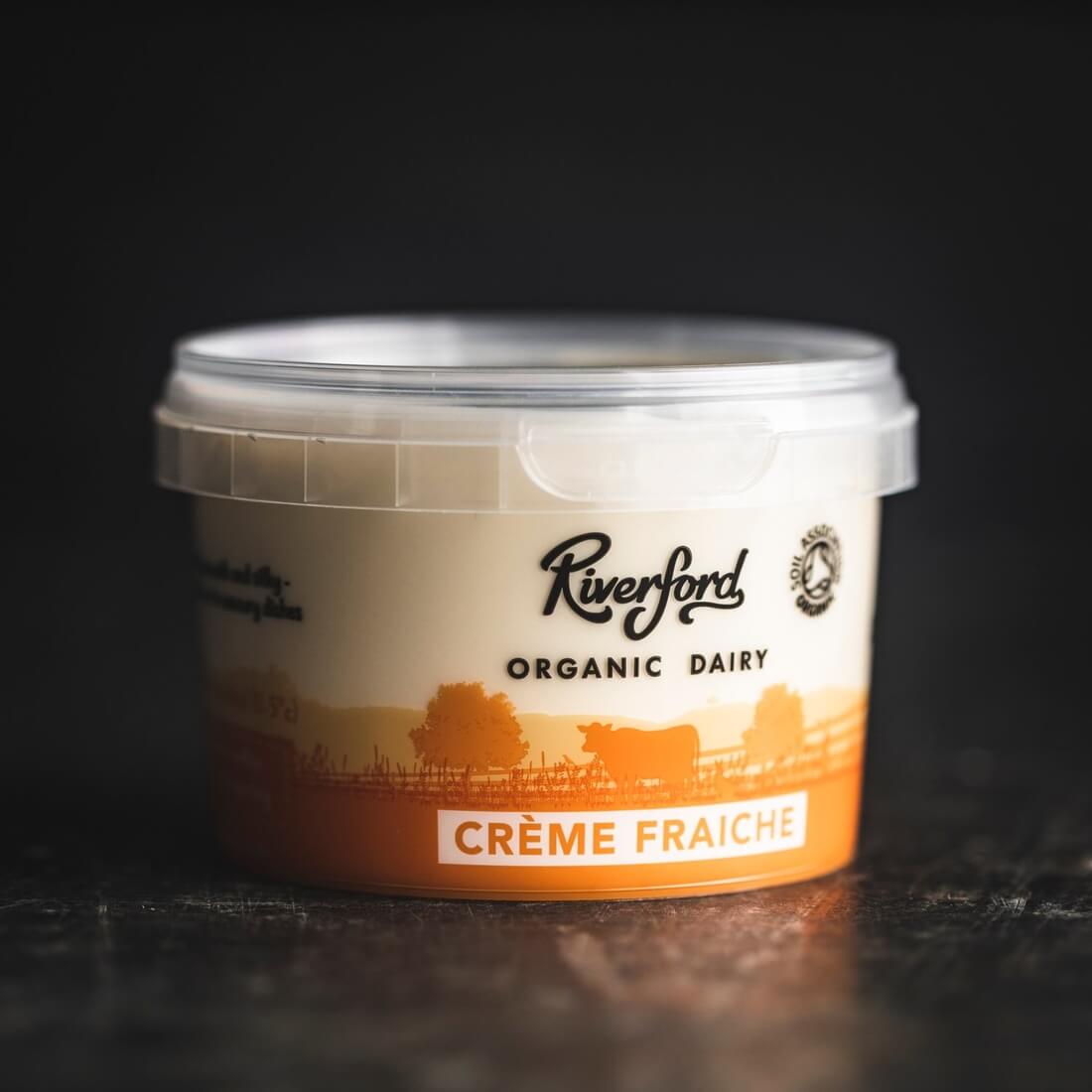 Organic Crème fraîche 250g / Riverford