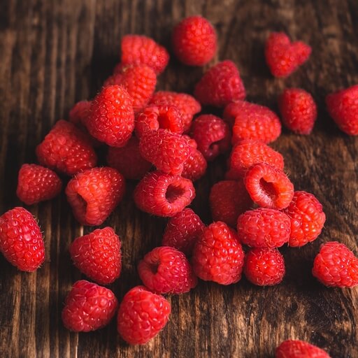 Organic Raspberries 125g / Riverford