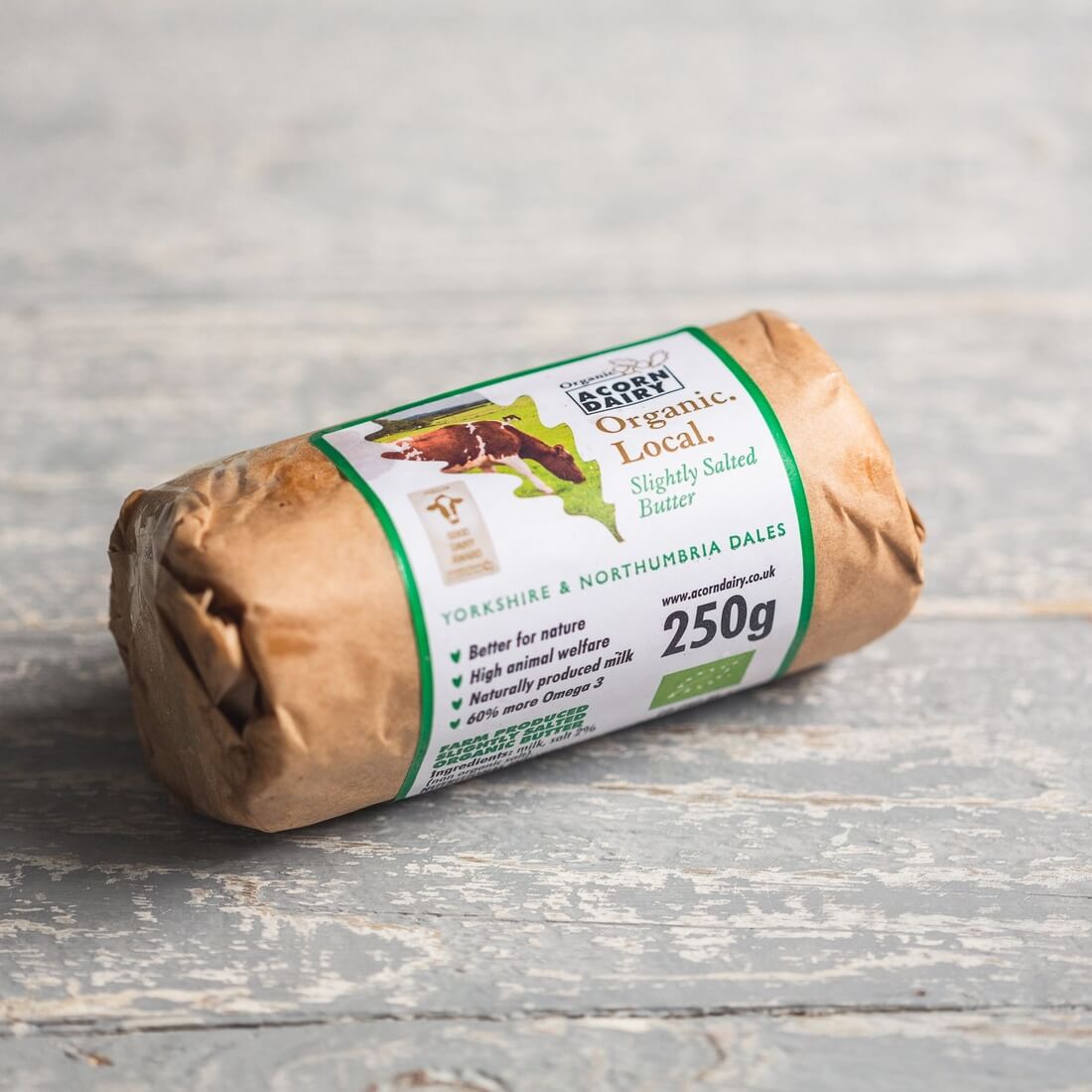 Organic Acorn butter 250g / Riverford