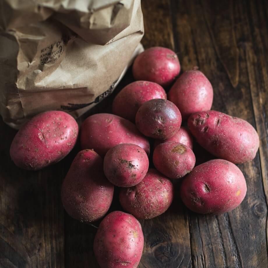 Organic Red potatoes 1.5kg / Riverford