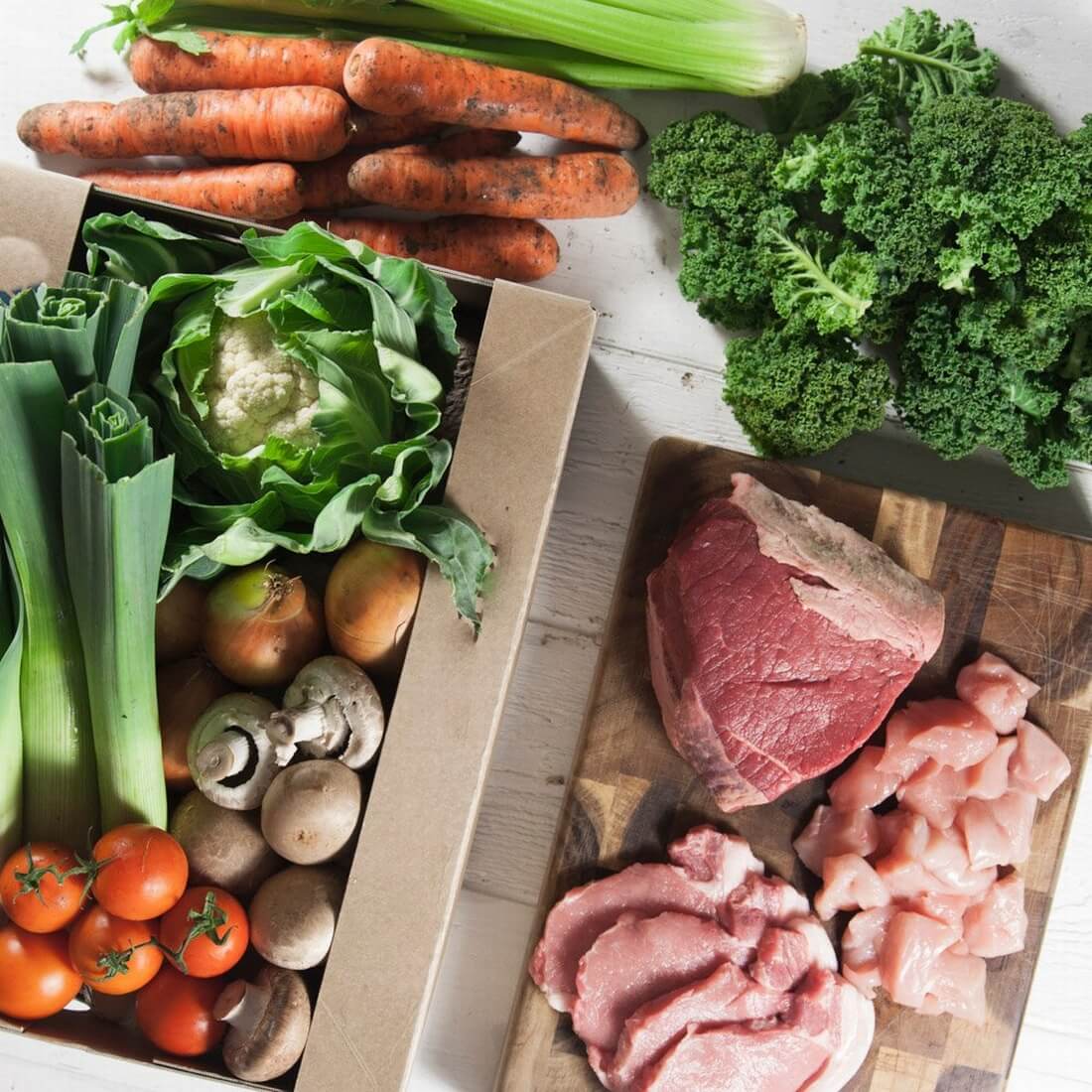 Box 18 uk veg box original combo / Riverford