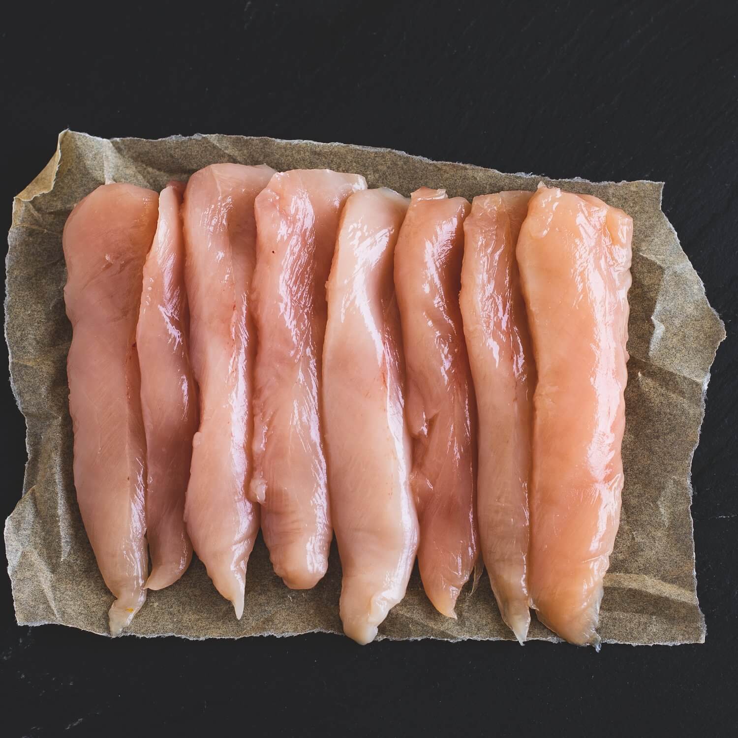 Organic Chicken mini breast fillets 250g / Riverford