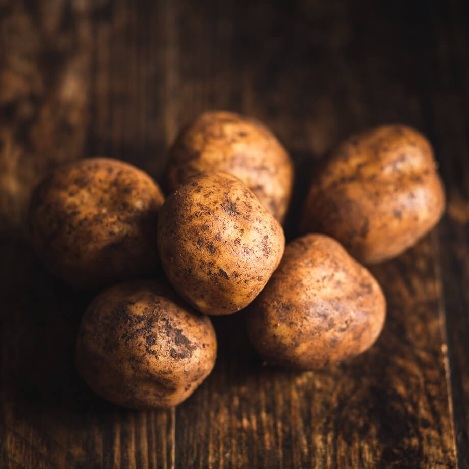 Organic White potatoes 750g / Riverford