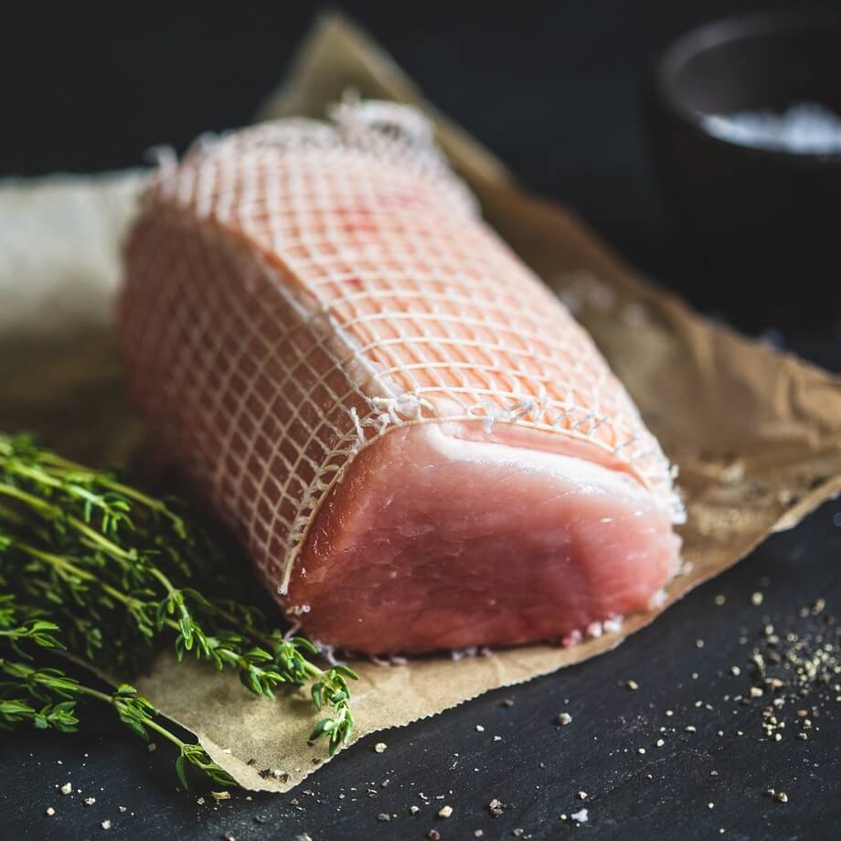 Pork mini roasting joint 500g / Riverford