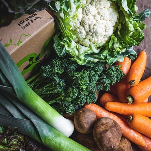 Organic veg boxes / Riverford