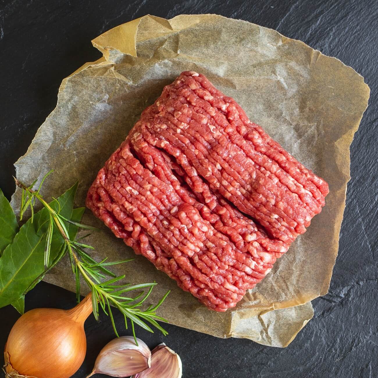 Organic Beef steak mince 400g / Riverford