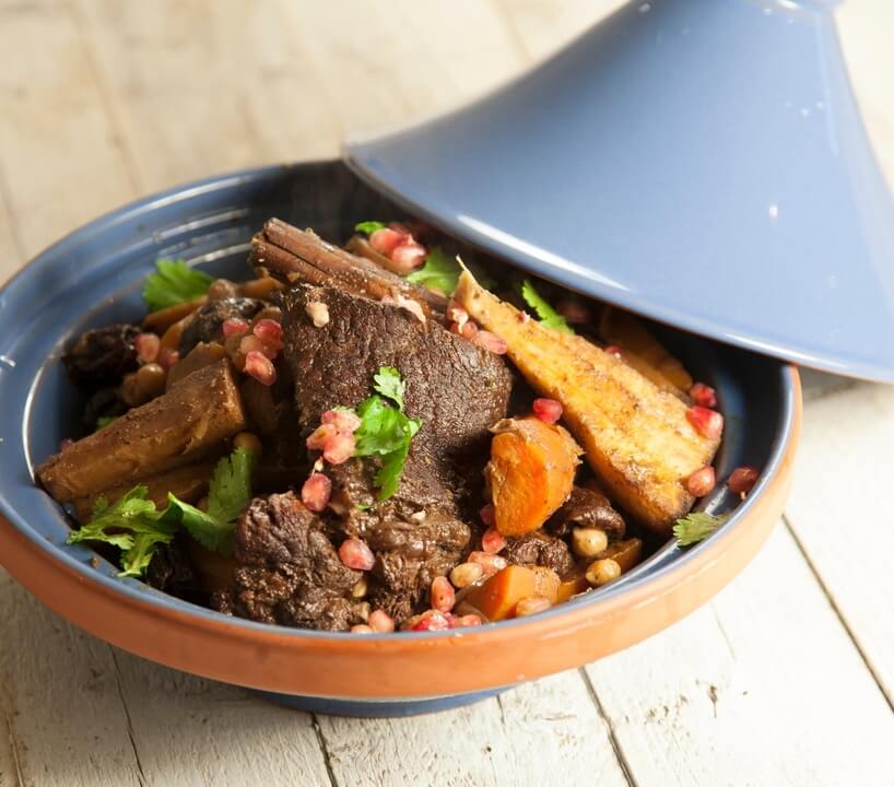 North African beef and root vegetable stew recipe / Riverford