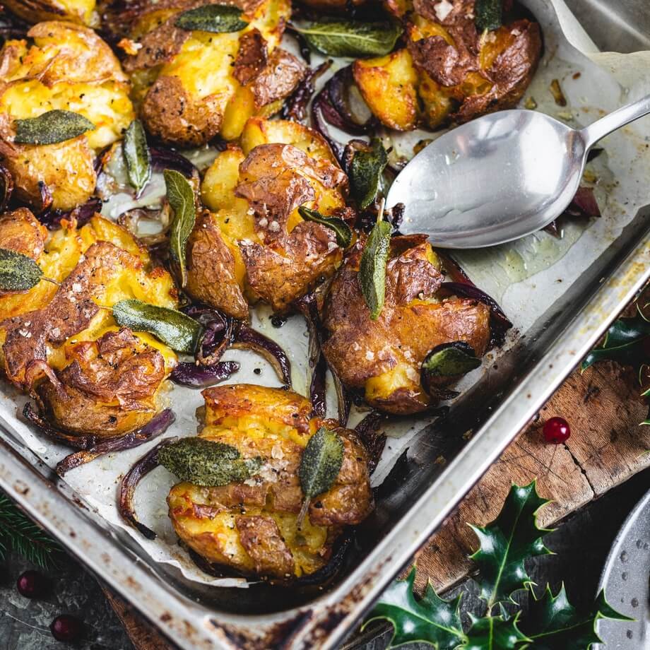 Marrow, potato and sage soup recipe / Riverford