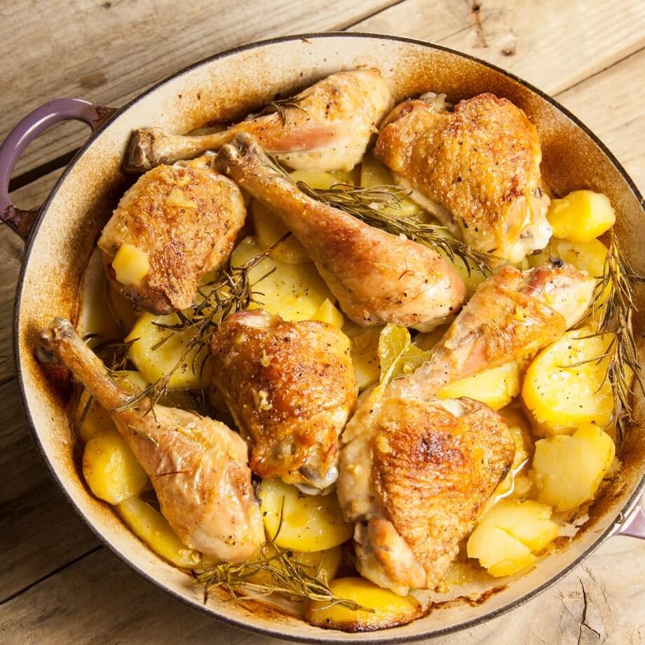 Organic Chicken small 1.4kg / Riverford