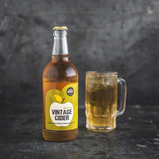 Organic South Hams Vintage cider 500ml / Riverford