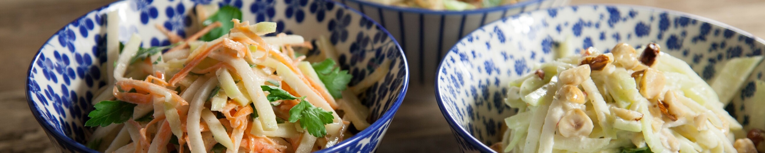 Asian kohlrabi slaw recipe / Riverford