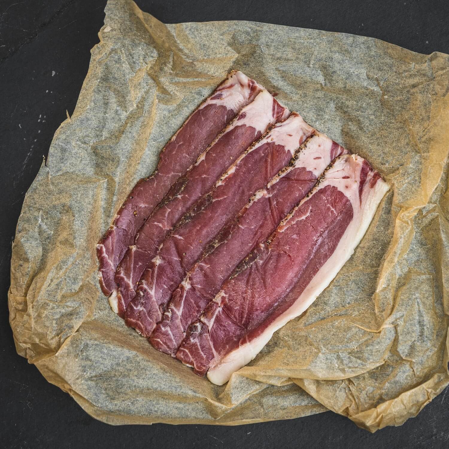 Organic Smoked back bacon 180g / Riverford