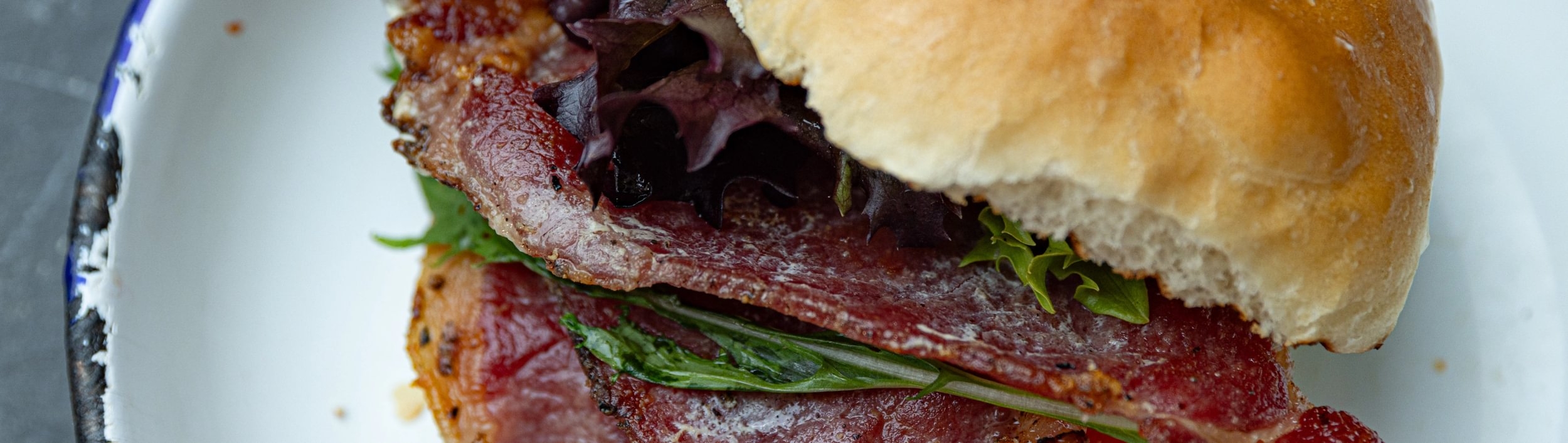 Organic Smoked back bacon 180g / Riverford