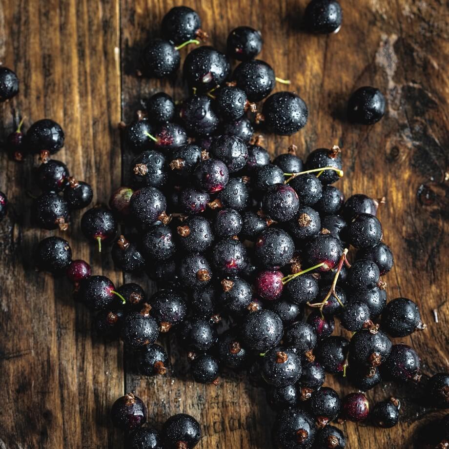 Organic Blackcurrants 125g / Riverford
