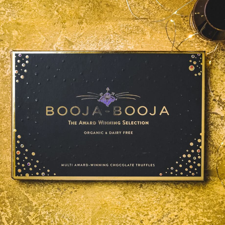 Organic Booja Booja Award-winning truffle selection x16 / Riverford