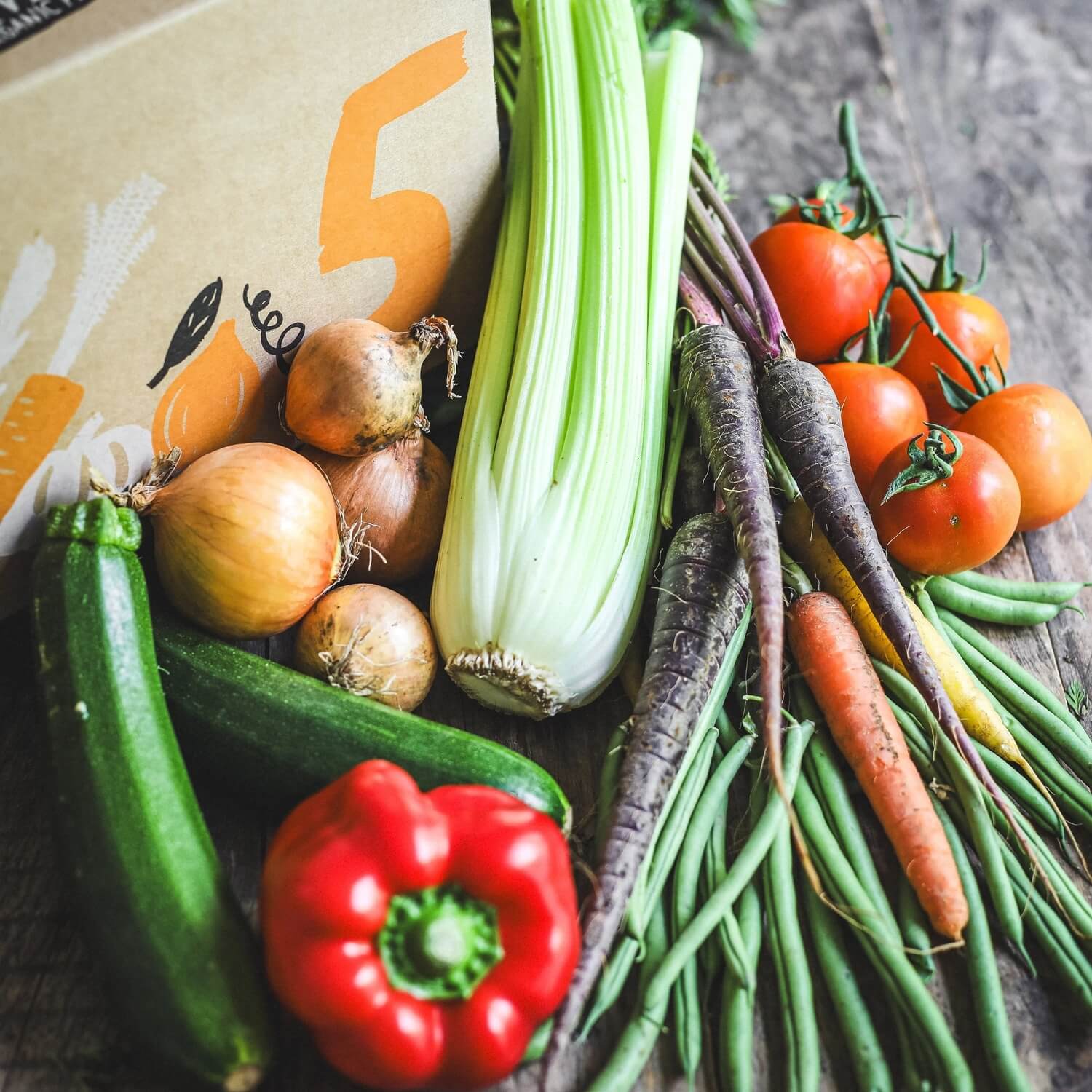 Organic Quick organic veg box - small / Riverford
