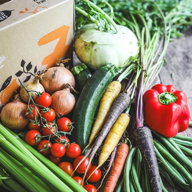Organic Quick organic veg box - medium / Riverford