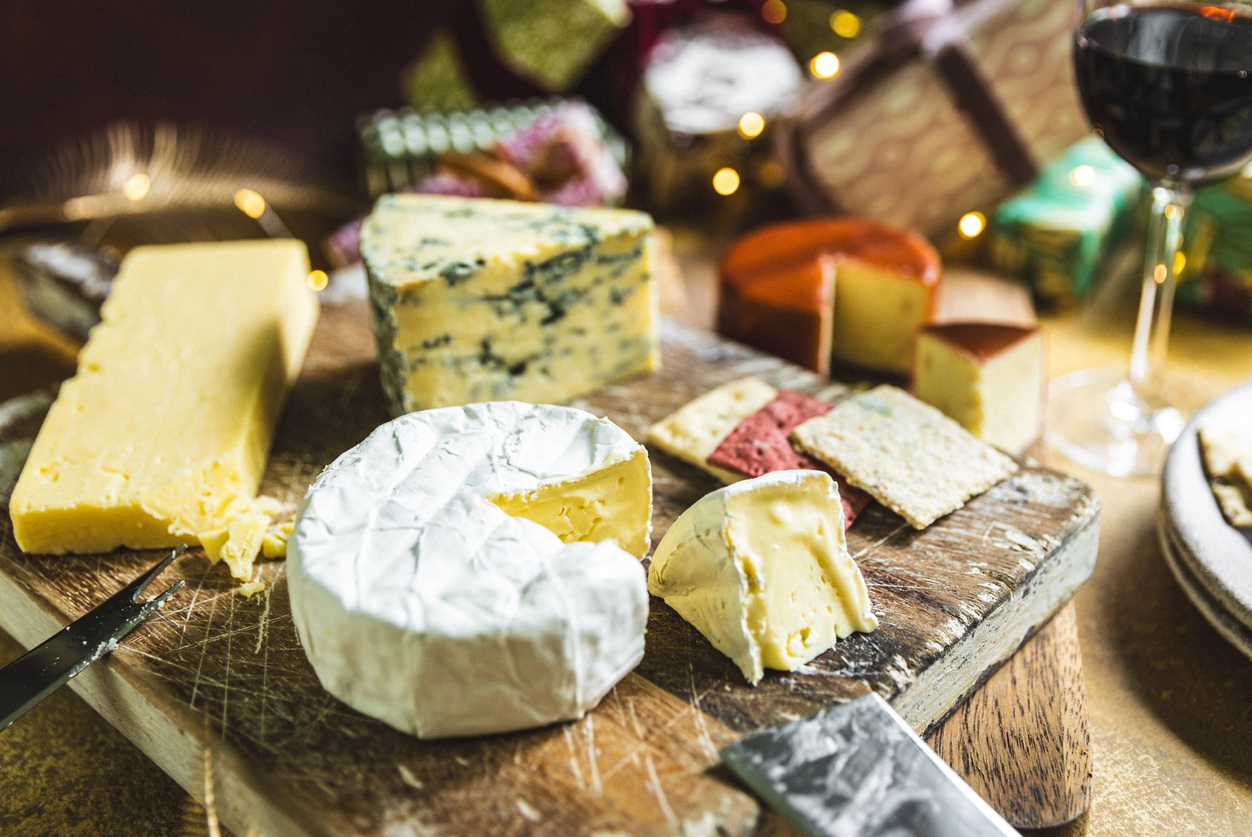 Organic British cheese box / Riverford