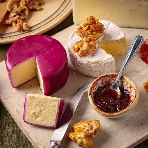 Organic British cheese box / Riverford