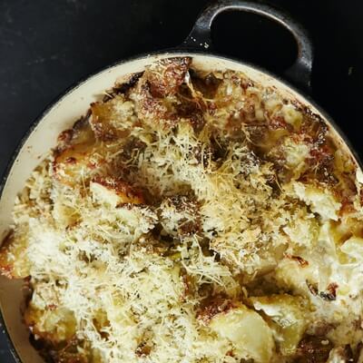 Beetroot gratin recipe / Riverford
