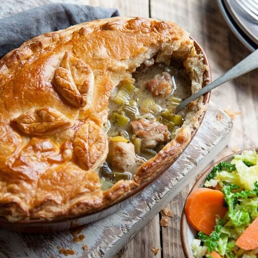 Root vegetable pie recipe / Riverford