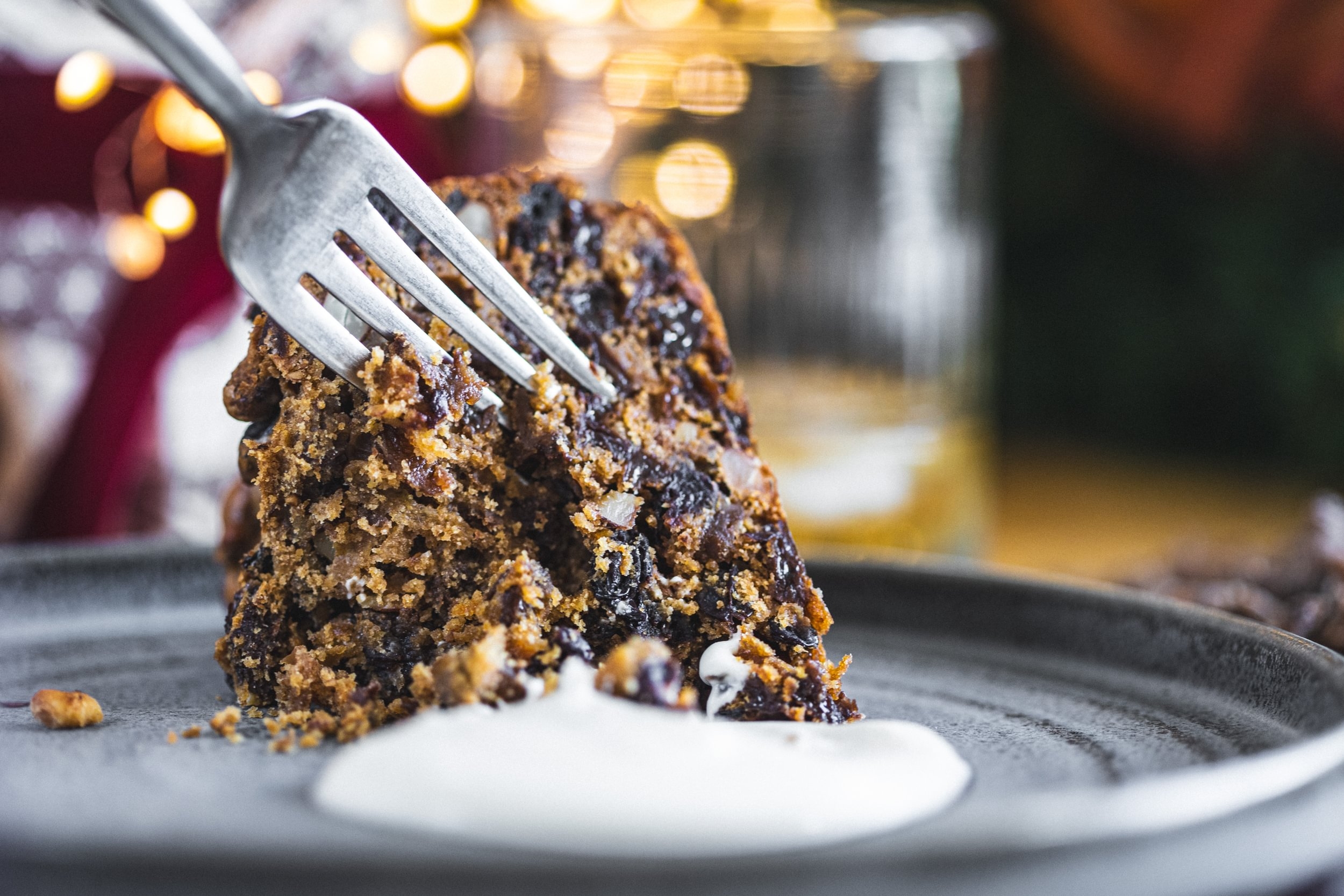 Organic Christmas cake kit / Riverford