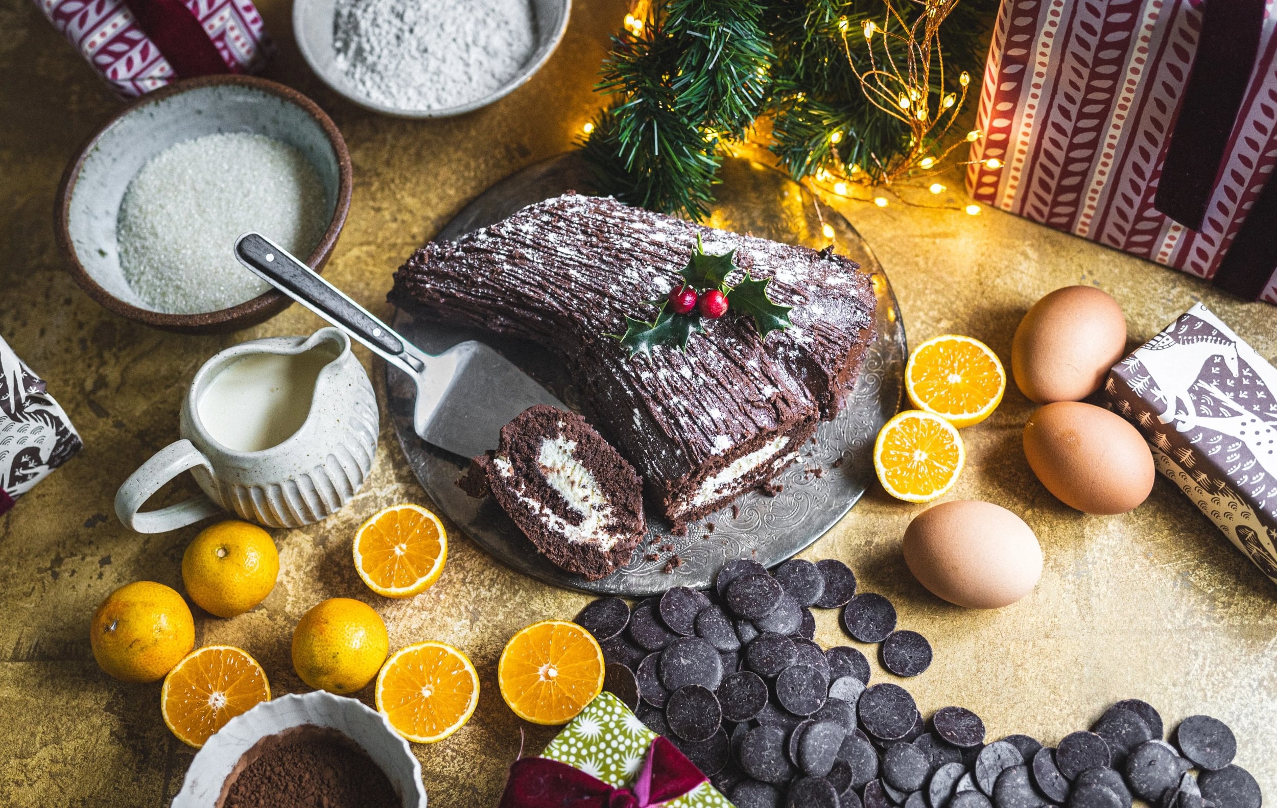 Festive Desserts & Baking recipes / Riverford