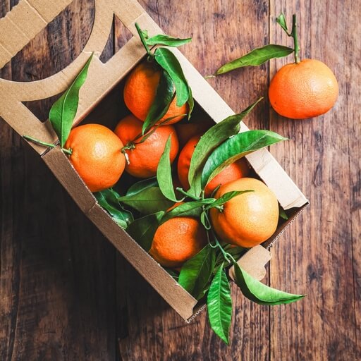 Organic Clementines box 1kg / Riverford