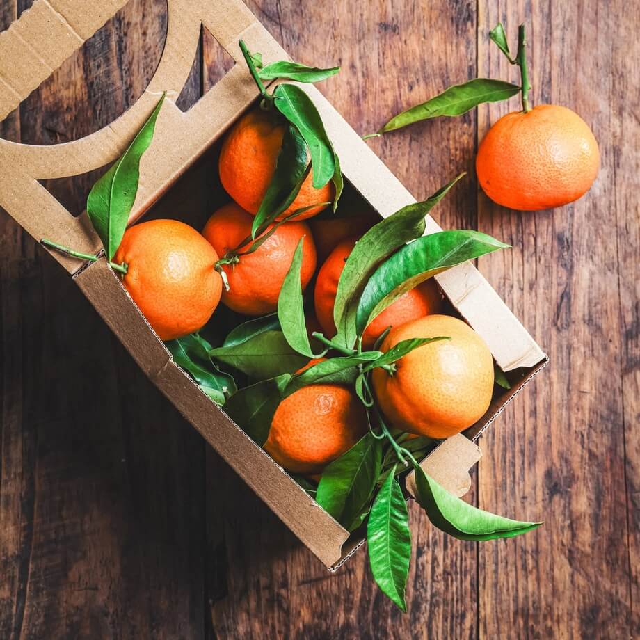 Organic Clementines box 1kg / Riverford