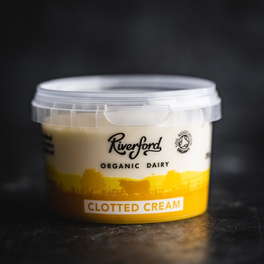 Clotted cream 200g / Riverford