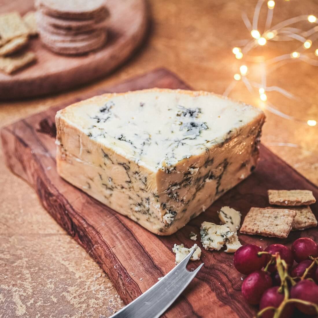 Organic Cropwell Bishop stilton 454g / Riverford