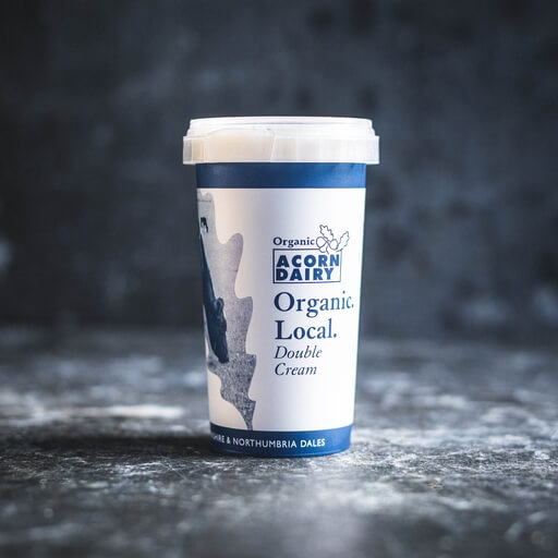 Organic Double cream 250ml / Riverford