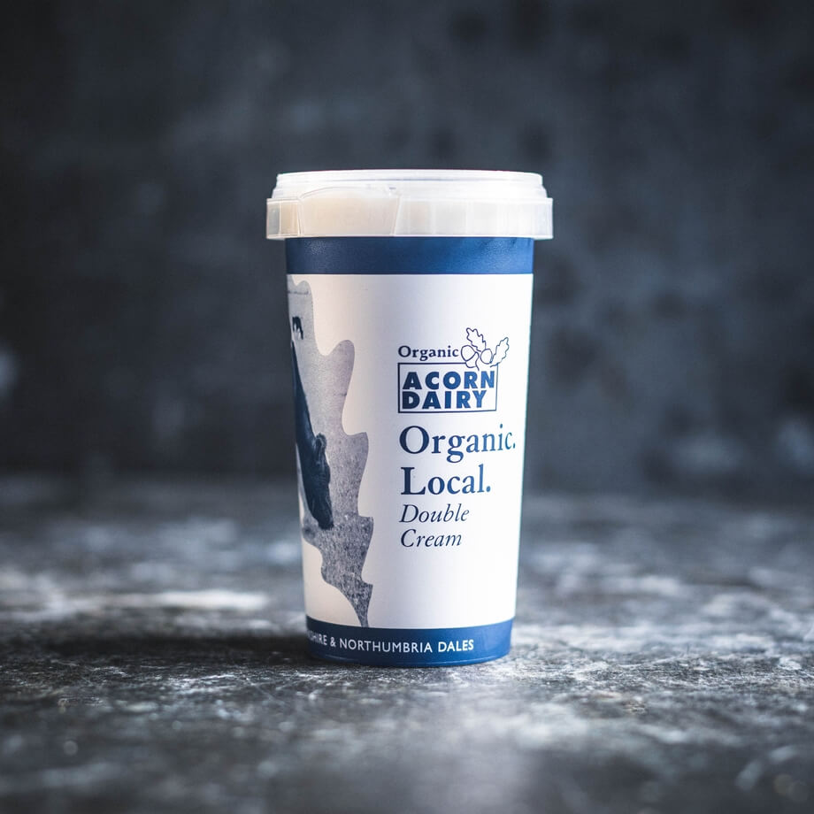 Organic Double cream 250ml / Riverford