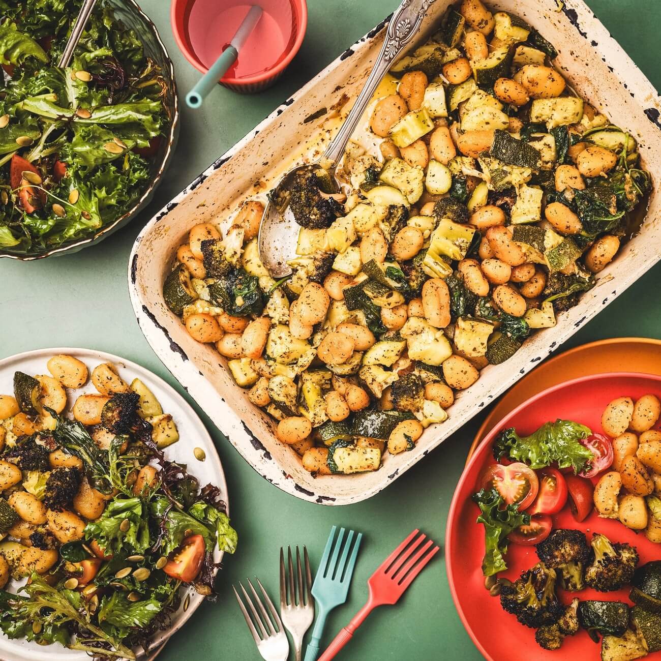 Organic Easy Evenings recipe box / Riverford