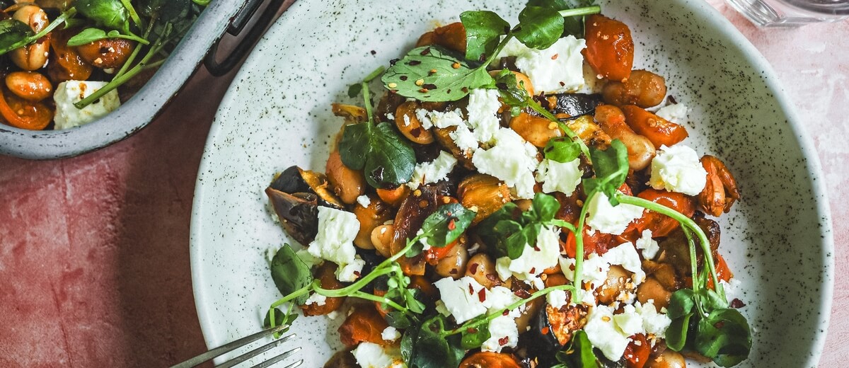 Organic Family vegetarian recipe box / Riverford