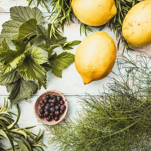 Organic Riverford Field Kitchen garden gin 70cl / Riverford