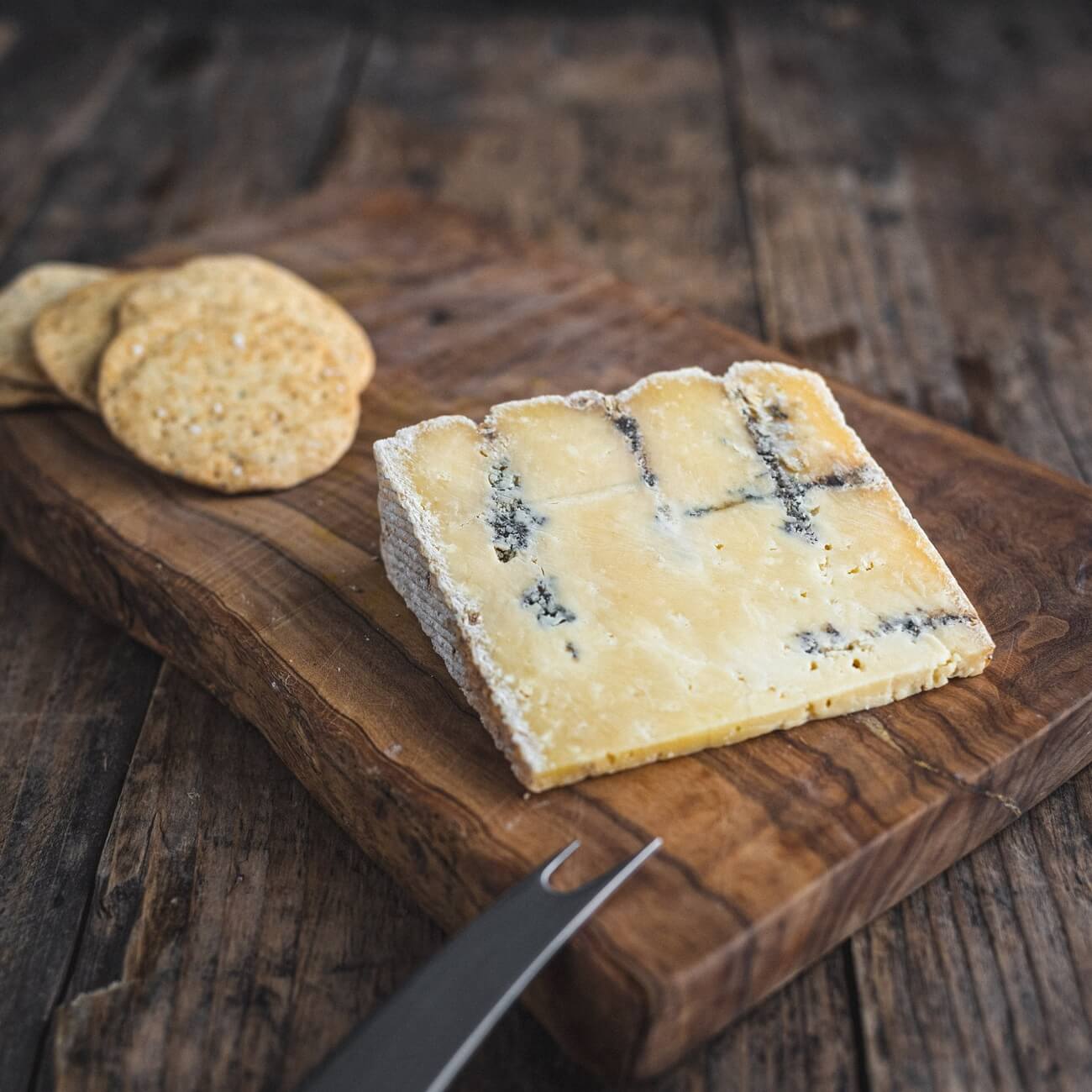 Organic Fleet Valley blue cheese 150g / Riverford