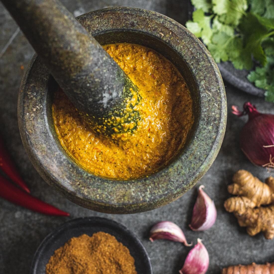 Indian-style Curry Paste Kit / Riverford