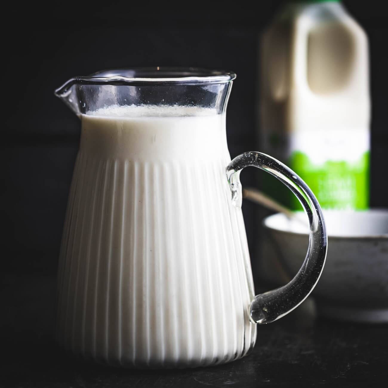 Organic Semi-skimmed milk 1l / Riverford