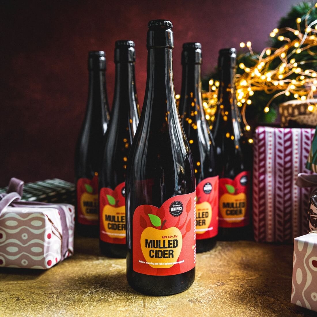 Organic Mulled cider x6, 75cl / Riverford