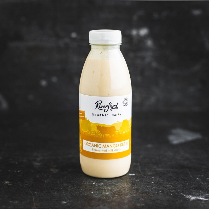 Organic Mango kefir 500ml / Riverford