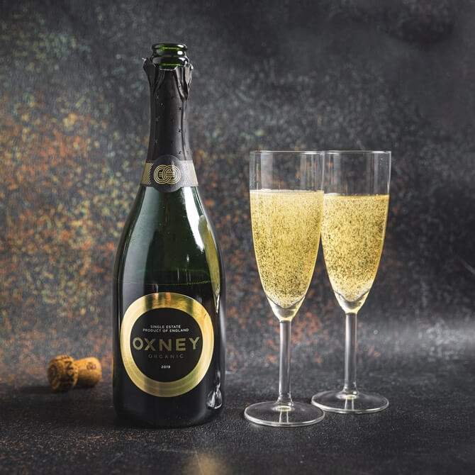 Organic Oxney Vintage Brut x1, 75cl / Riverford