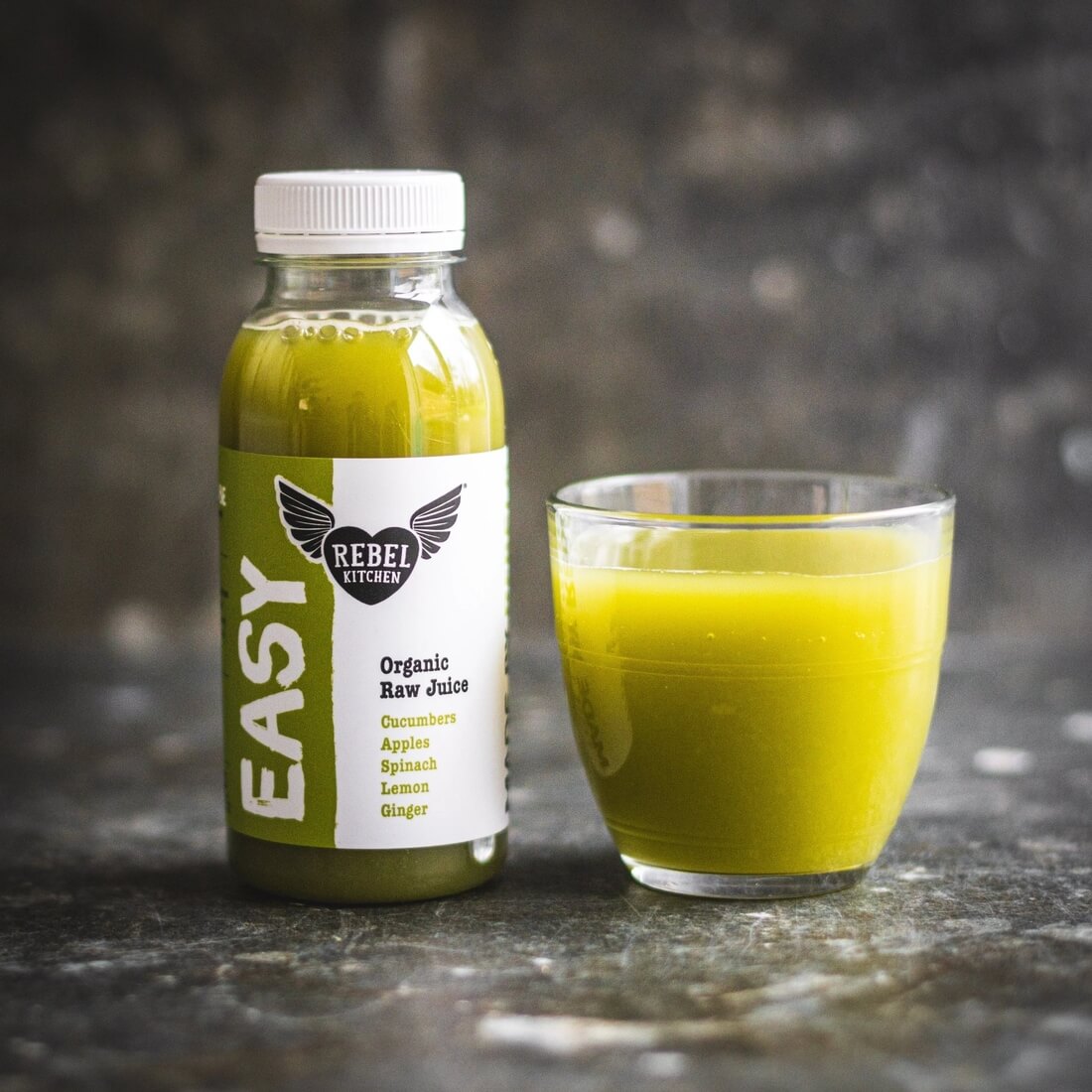 Organic Easy green cold-pressed juice 250ml / Riverford