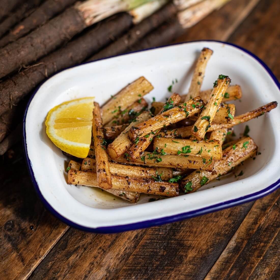 Sautéed salsify recipe / Riverford