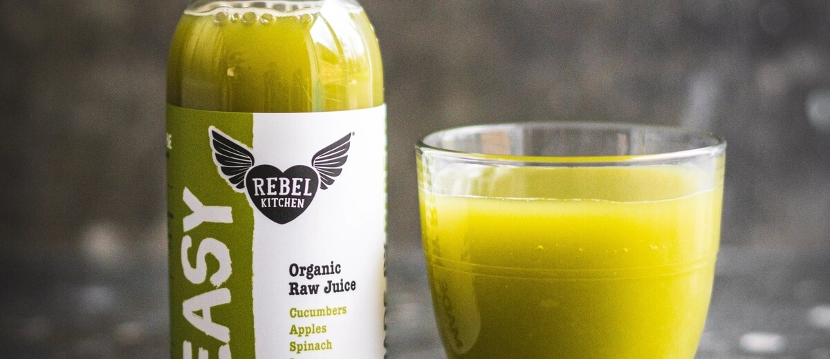 Organic Easy green cold-pressed juice 250ml / Riverford