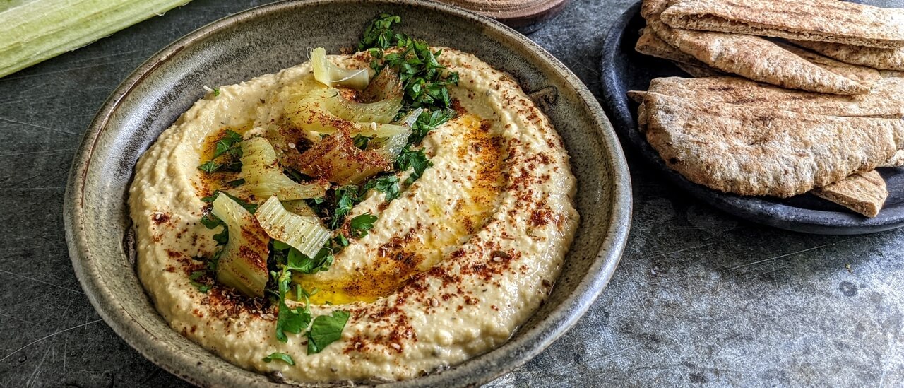 Cardoon hummus recipe / Riverford