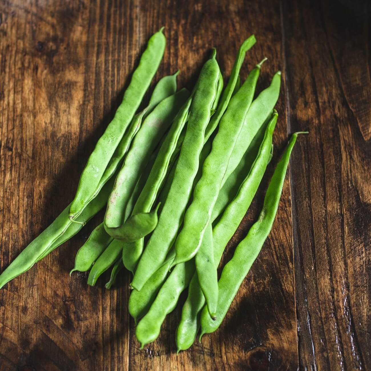 Organic Flat beans 300g / Riverford