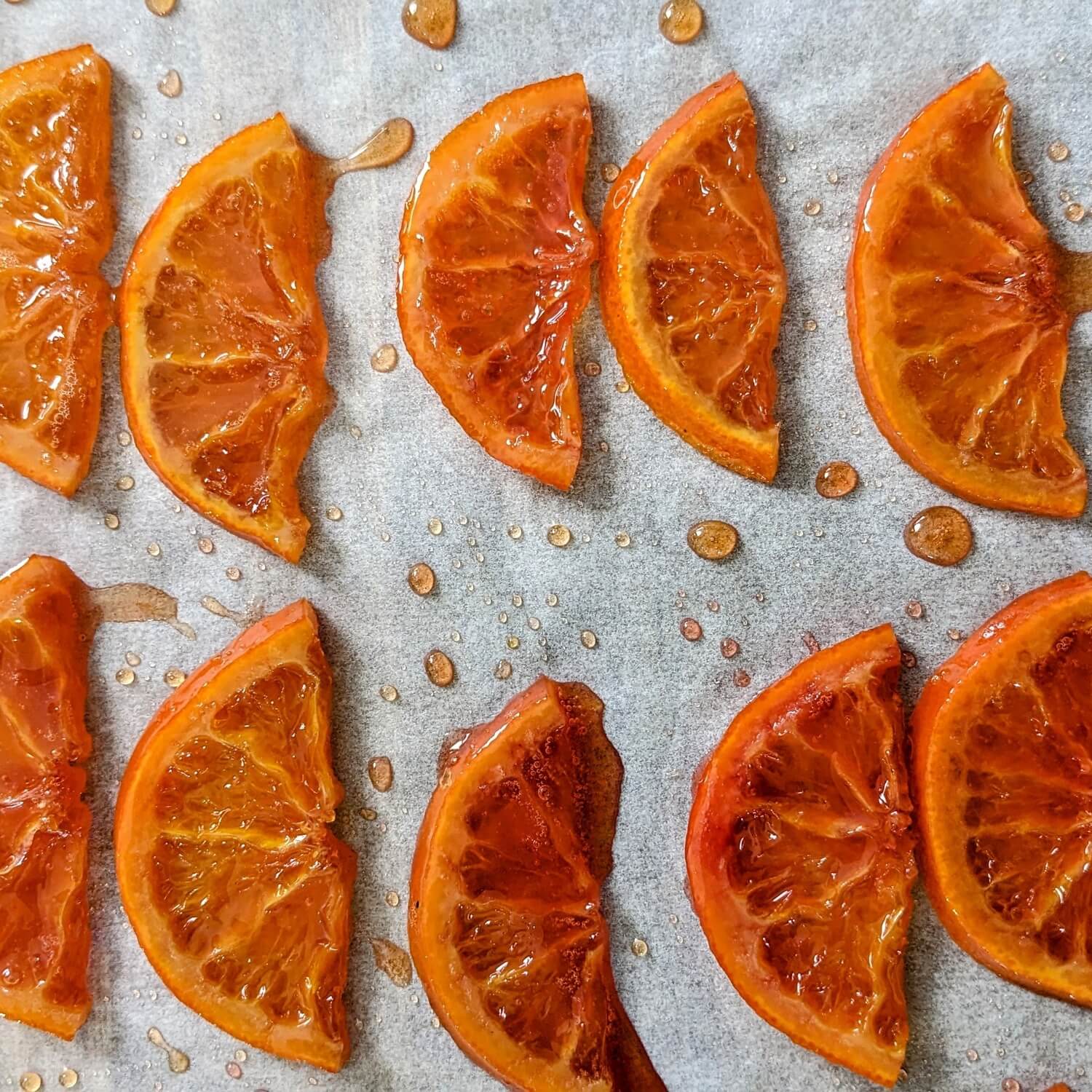 Quick candied oranges recipe / Riverford
