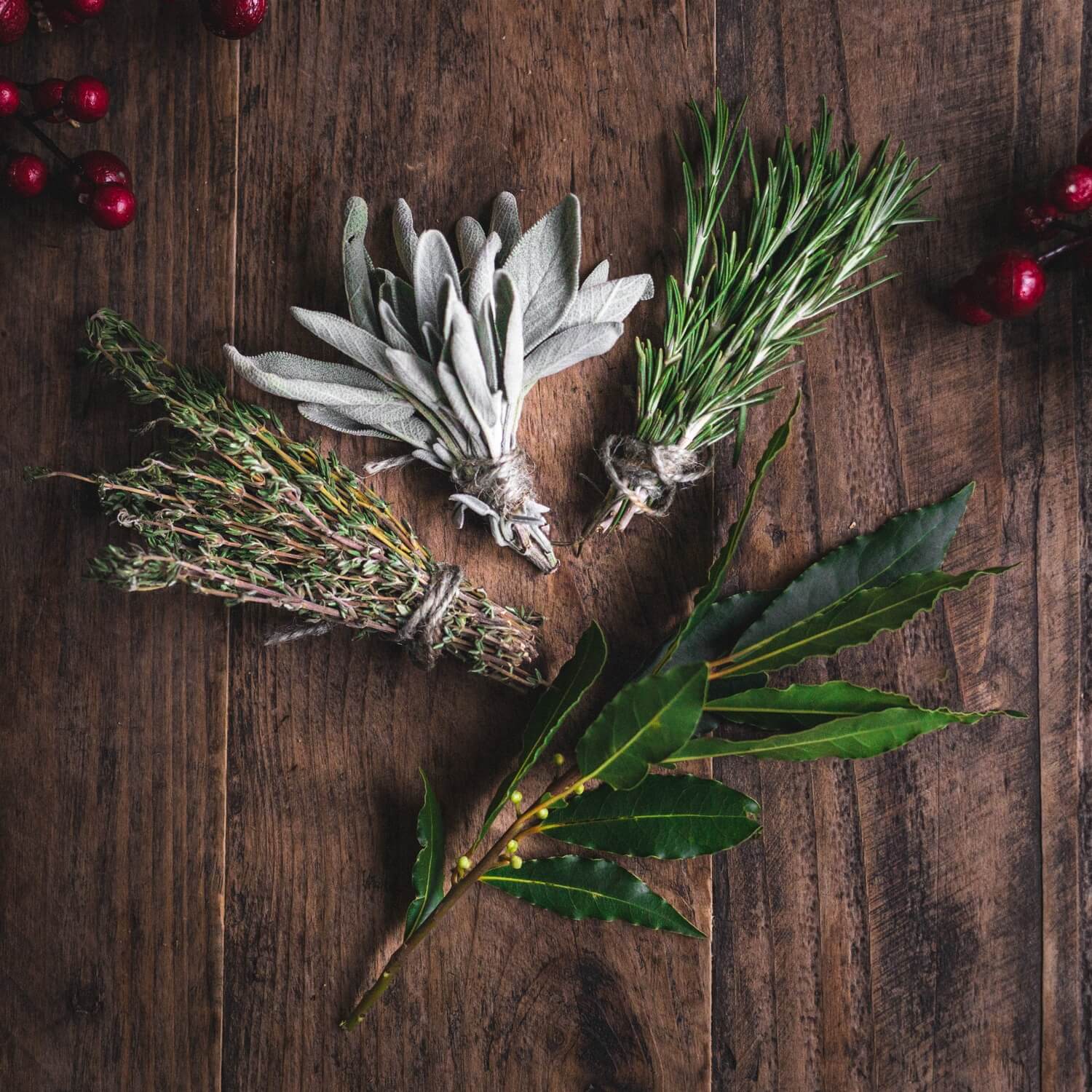 Winter herb selection x4 / Riverford