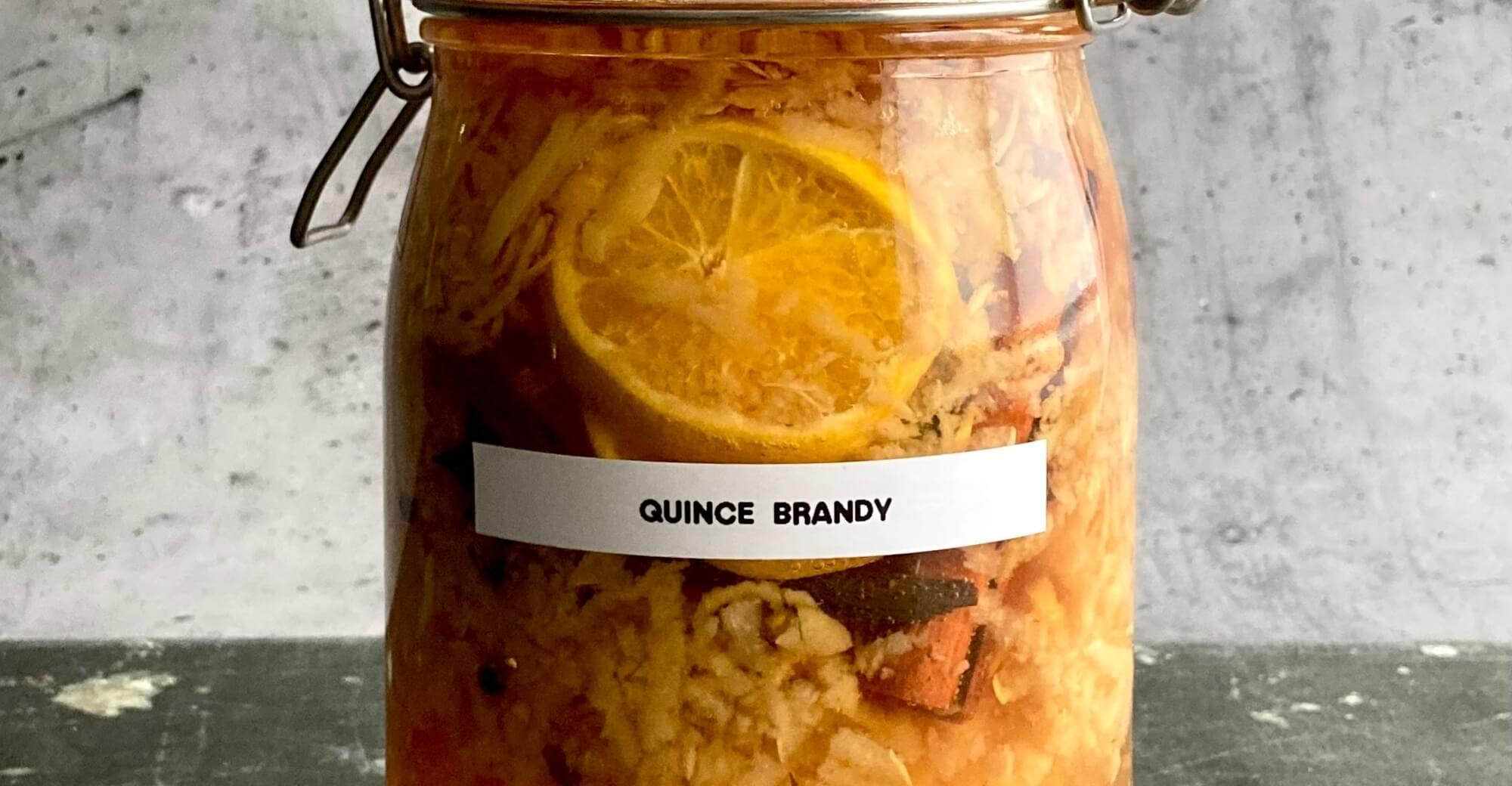 Quince Brandy recipe / Riverford